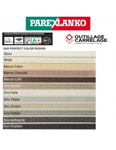 Joint carrelage 5056 Prolijoint Design Parex Lanko 2 à 6 mm